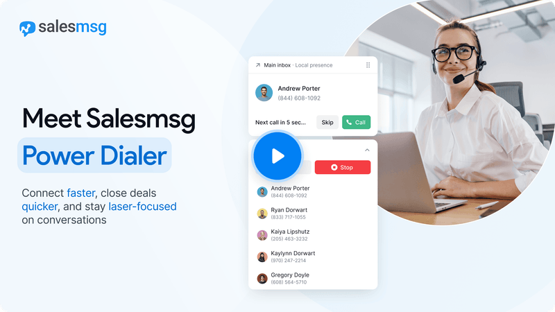 Salesmsg Features